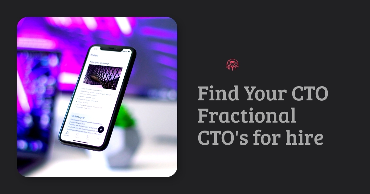CTO with 19+ years of experience | Built & S - Find Your CTO